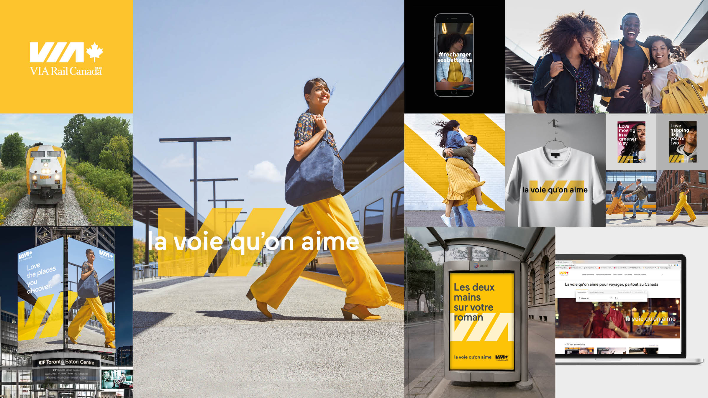 La voie qu’on aime : la nouvelle plateforme de marque de VIA Rail ...