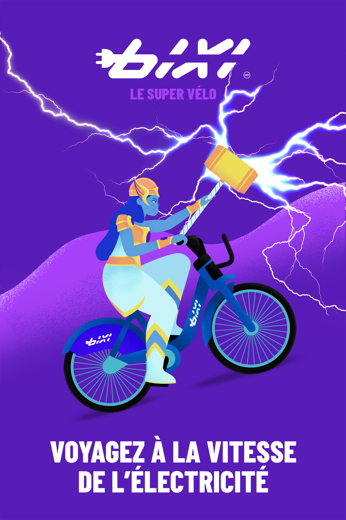 Une campagne électrisante signée Qolab pour le compte de BIXI – Isarta ...