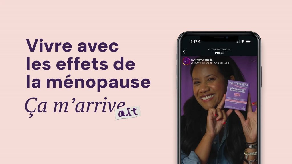 Bob signe une campagne 360° qui brise les tabous sur la ménopause pour ...